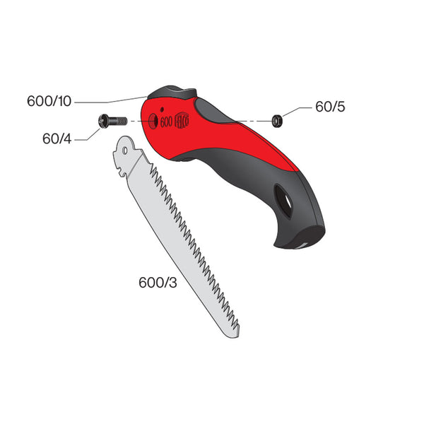 Felco 600 folding saw store