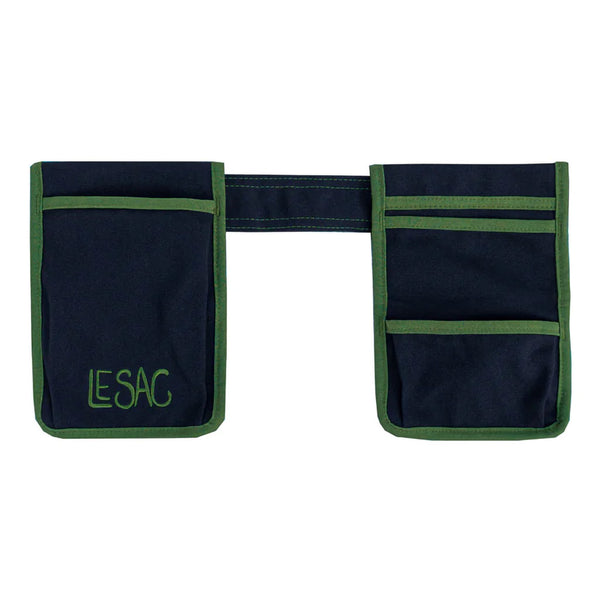 Le Sac Tool Pouch - Navy/Green - Forestry Tools
