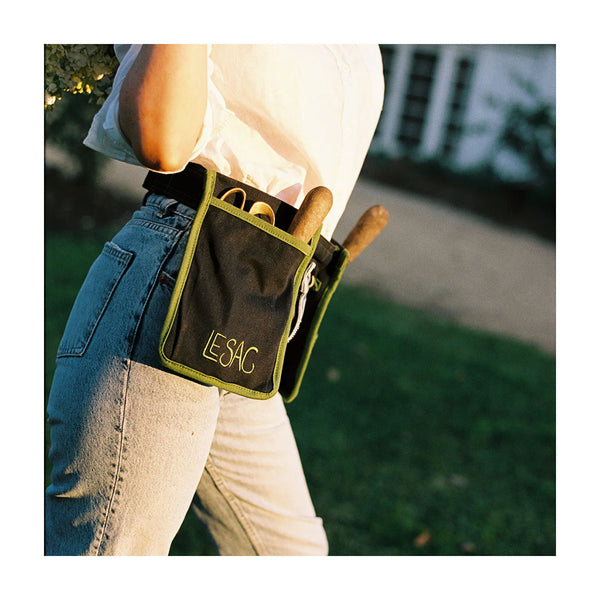 Le Sac Tool Pouch - Navy/Green - Forestry Tools